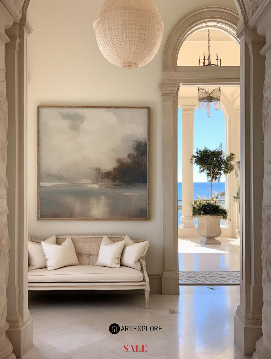 Large Landscape Canvas Paintings Livingroom Wall Art – Serene ...
