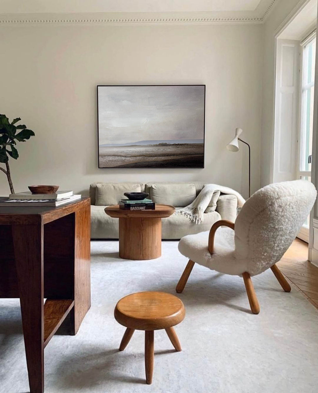 Modern Textured Abstract Art Landscape Wall Art Field Landscape Canvas ...